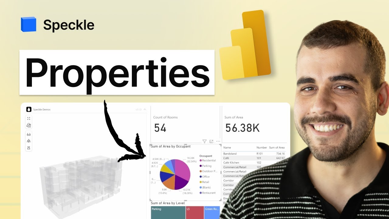 How to Extract Speckle Model Properties in Power BI