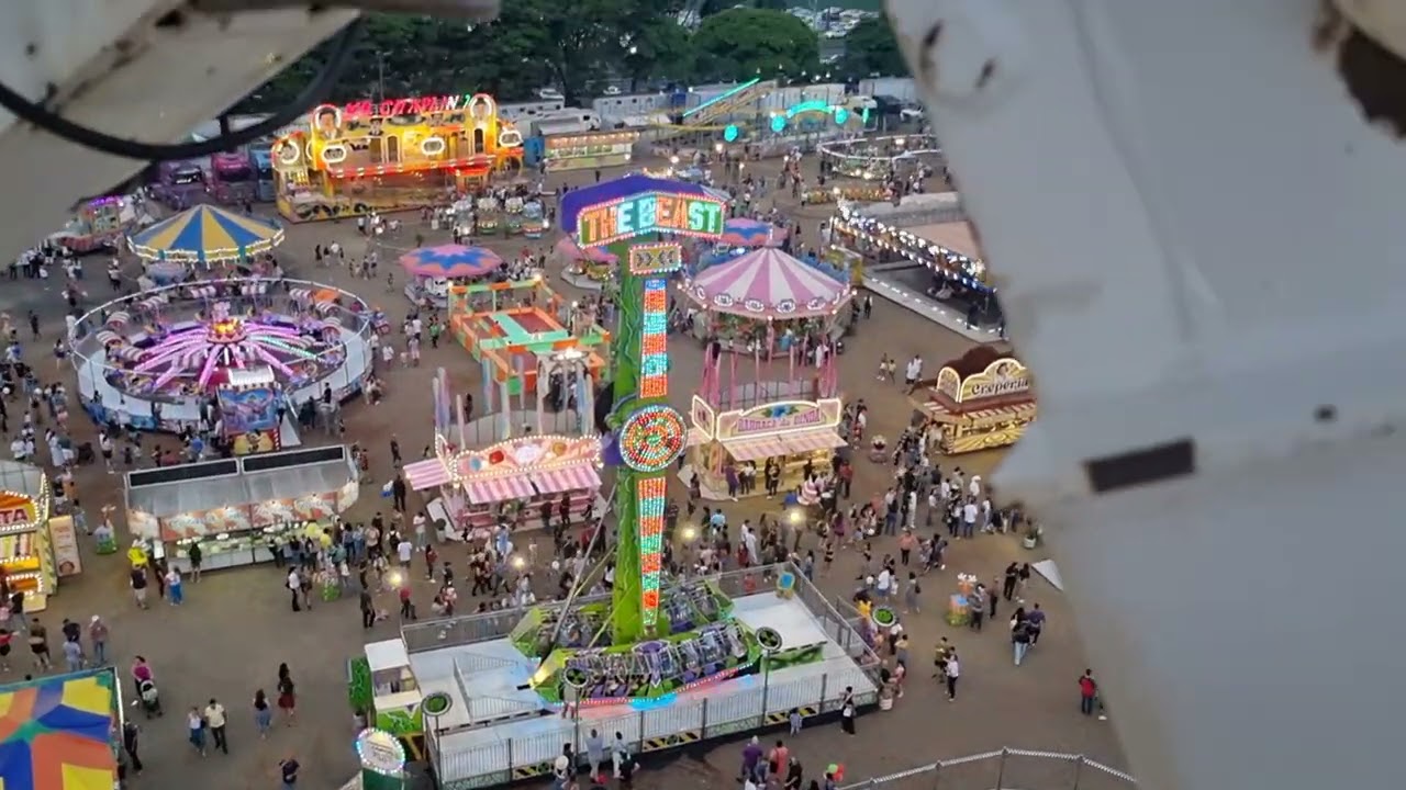 Expo Londrina 2024 tem que ter volta na roda gigante 🎡🎢🎠