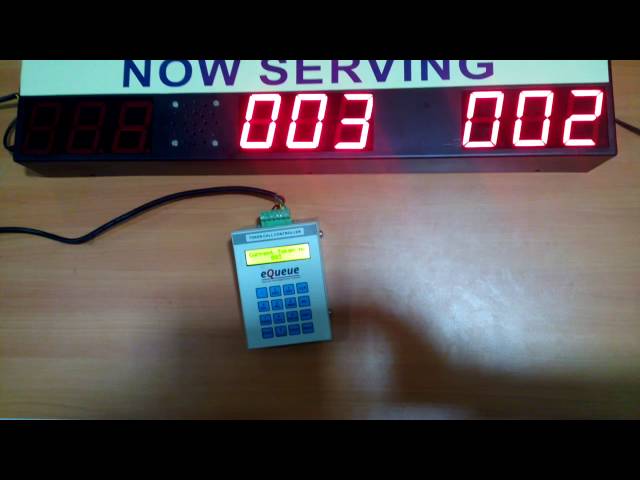 Queue Management Systems - Wired Token Display System Manufacturer from ...