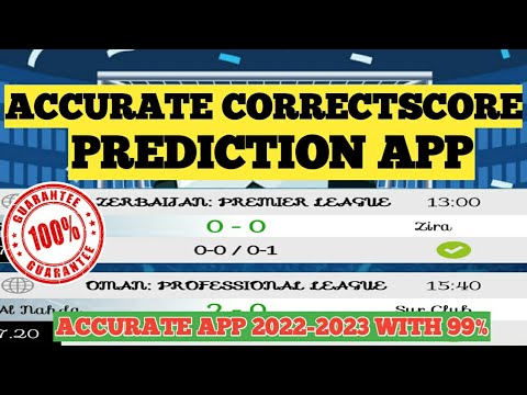 This Corectscore Prediction App Can Help You Win More Money!"#football #betting #how #prediction