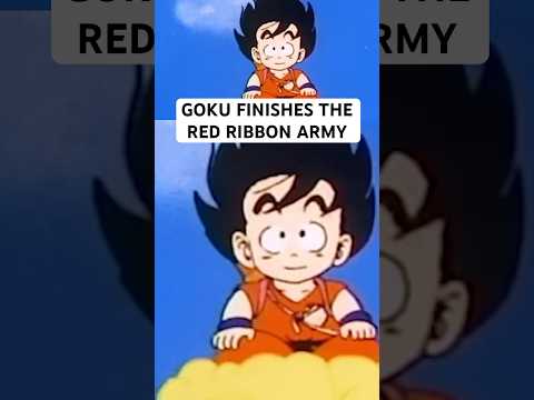 How Goku DESTROYED The Red Ribbon Army