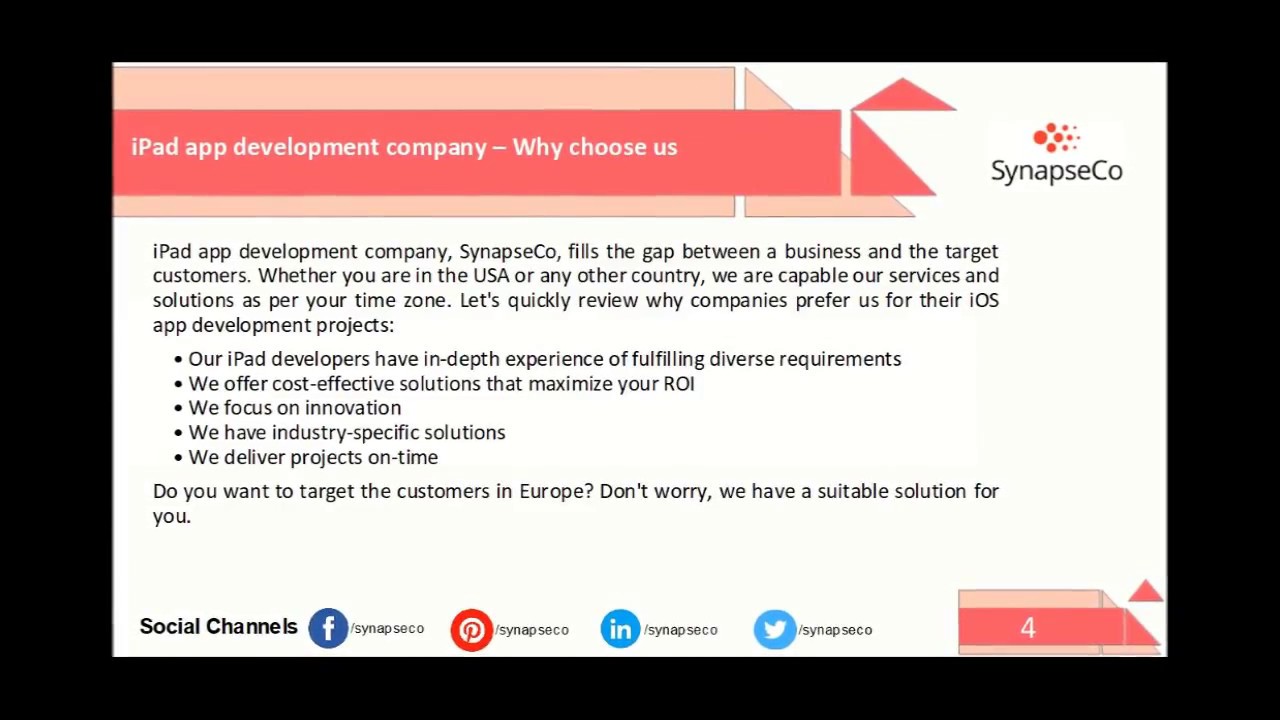 iPad app development company - Developing future-ready apps