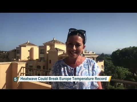 A serious heatwave rips through Spain and Italy | 5 News