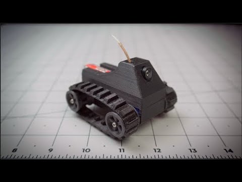 🪖 Mini FPV Tank・ STL File for 3D printing・Cults