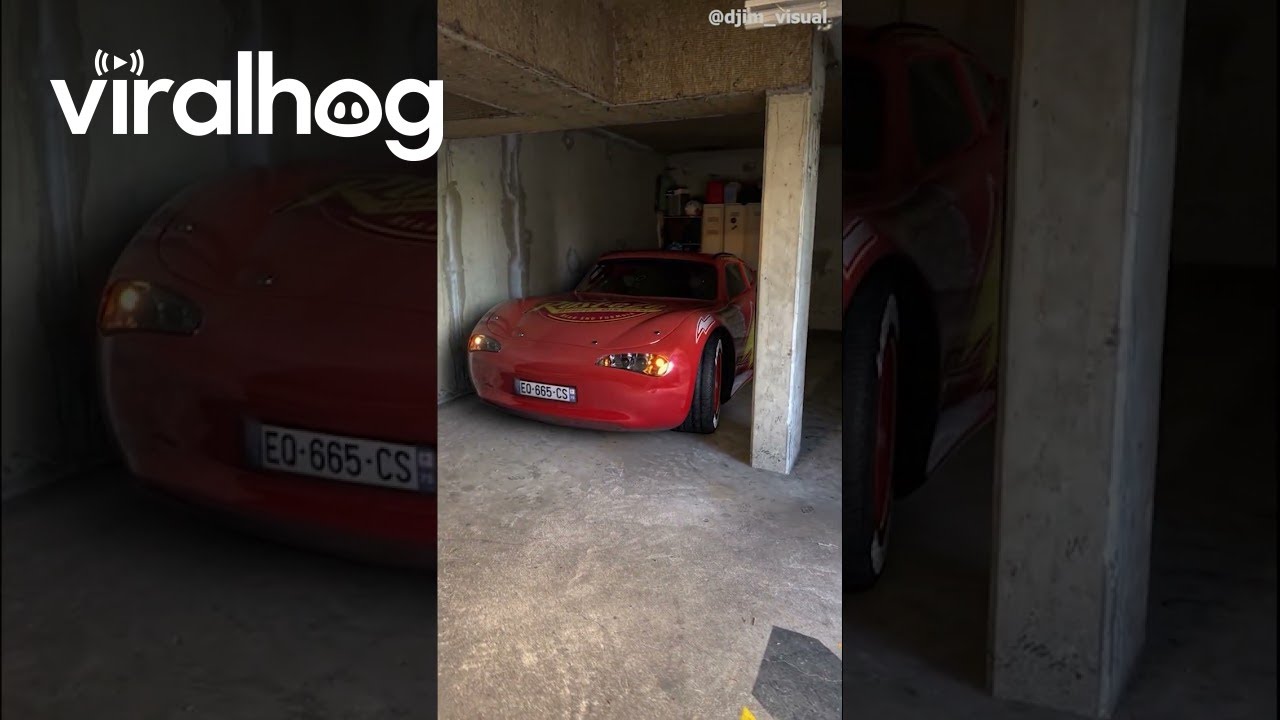 Lightning McQueen Car || ViralHog