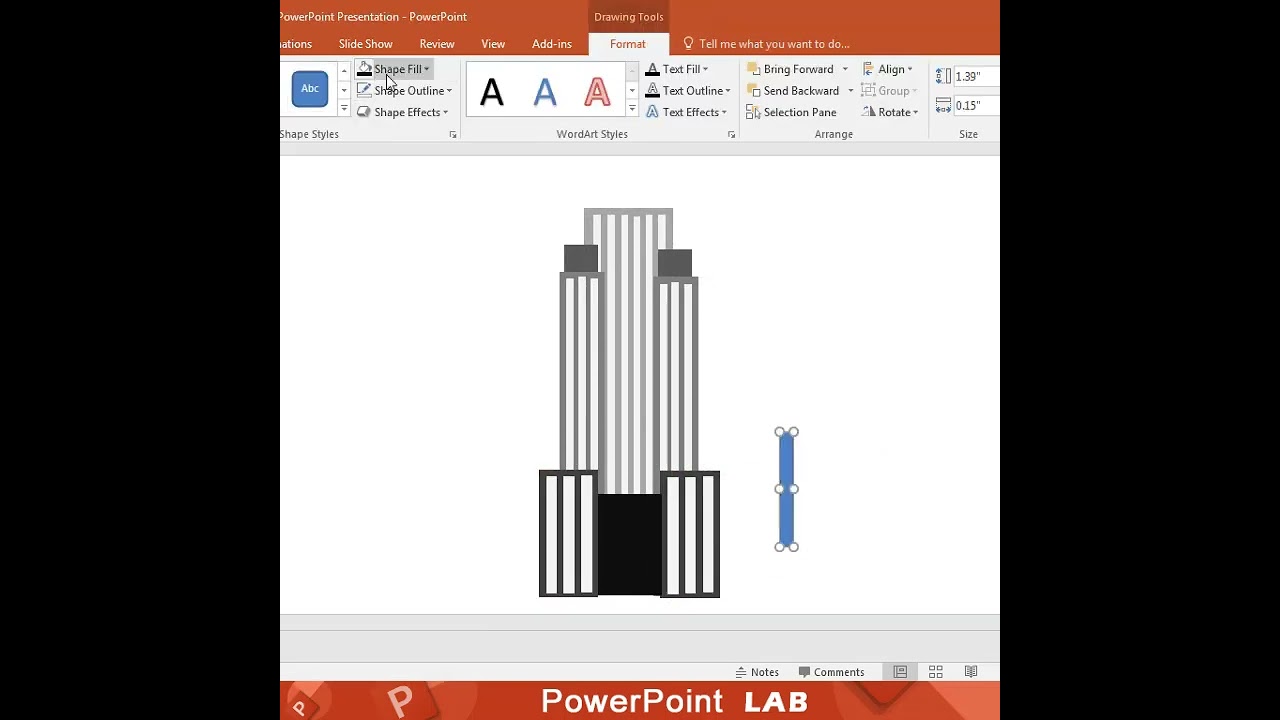 Design EMPIRE STATE Building on PowerPoint #powerpoint #presentation #powerpointtutorial