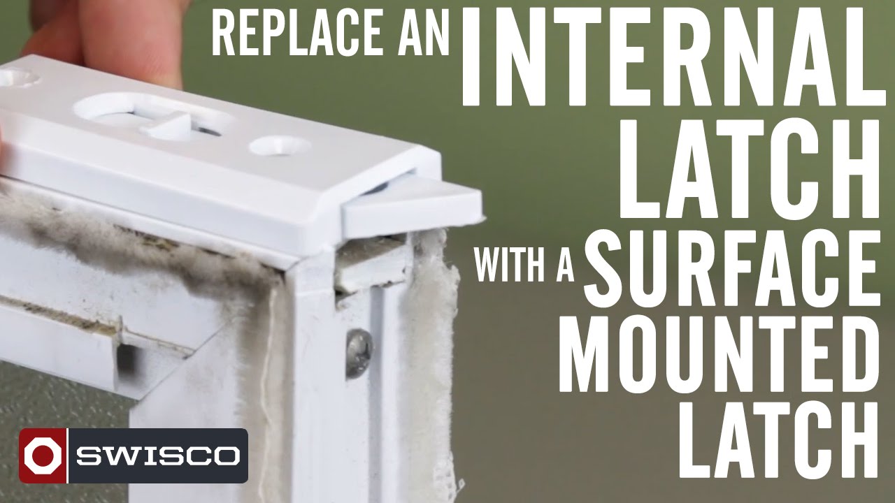 Replace an Internal Latch with a Surface Mounted Latch [1080p]
