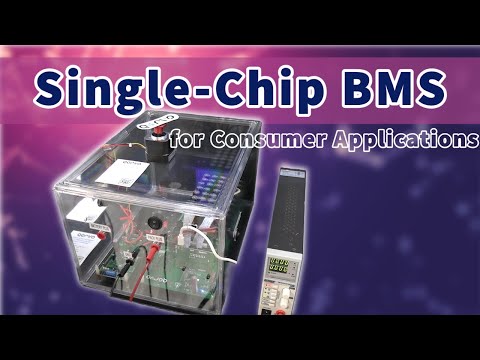 Single-Chip BMS for Consumer Applications