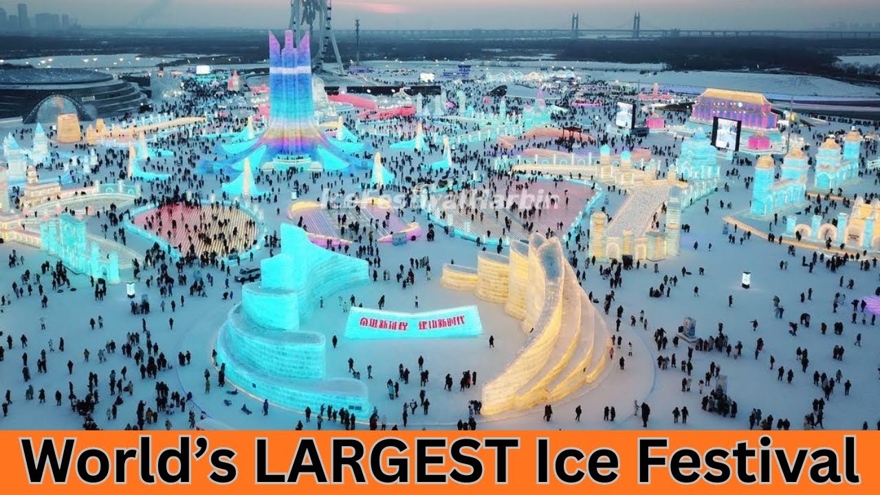 Inside the World’s Largest Ice City: The Harbin Ice Festival in China.