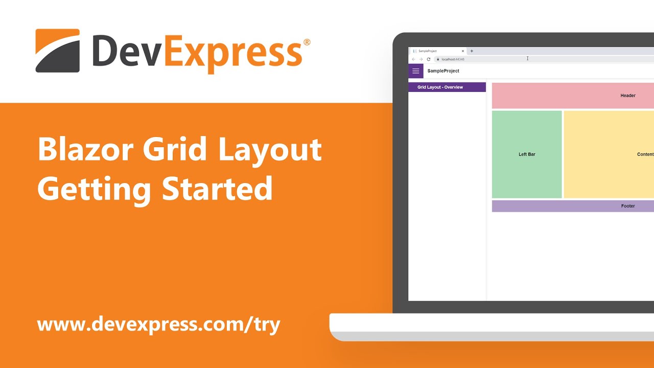 Blazor Grid Layout: Get Started