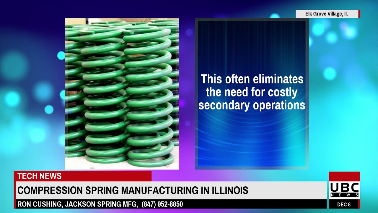 Custom Compression Spring Manufacturing in Illinois