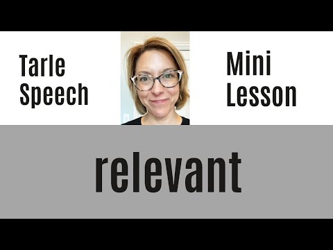 How to Pronounce RELEVANT - #SHORTS Quick English Pronunciation Mini Lesson