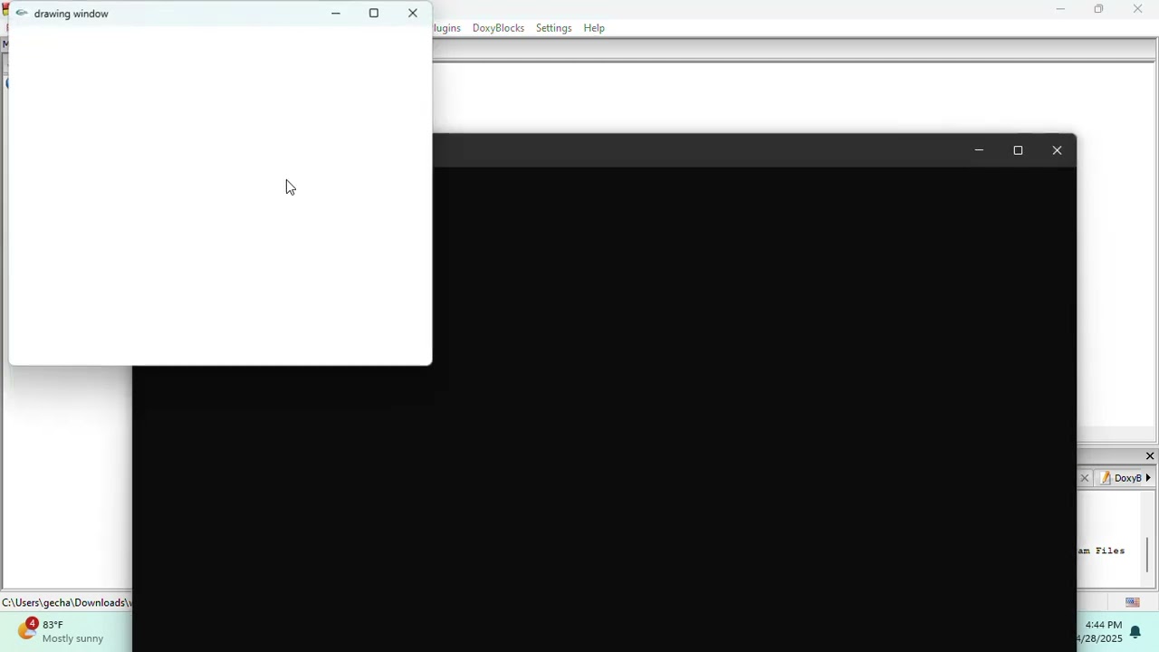computer Graphics| lecture #4 Create: how to create display or drawing window by OpenGL in Amharic