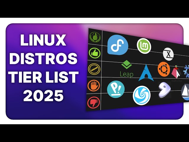 Ranking Linux Distributions for 2025: A Comprehensive Tier List | Galaxy.ai