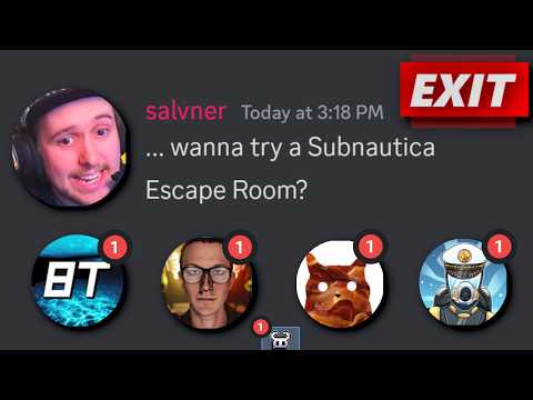 I made the first ever Subnautica Escape Room!