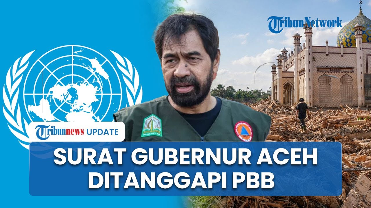 2 Lembaga PBB Tanggapi Surat Gubernur Aceh Mualem, Dukungan Dikaji ...