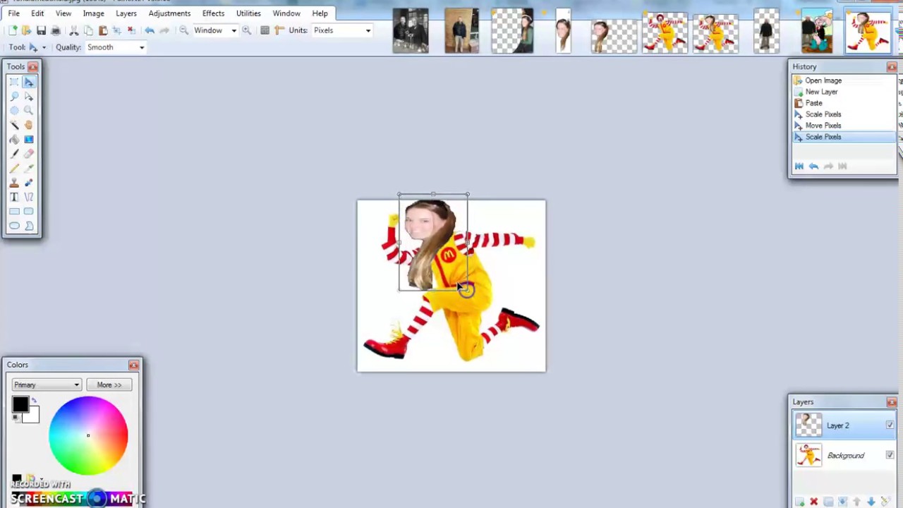 Making Sprites in Paint net