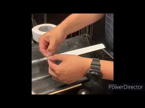 Testing An Alternative of Golf Work Double Sided Gripping Tape