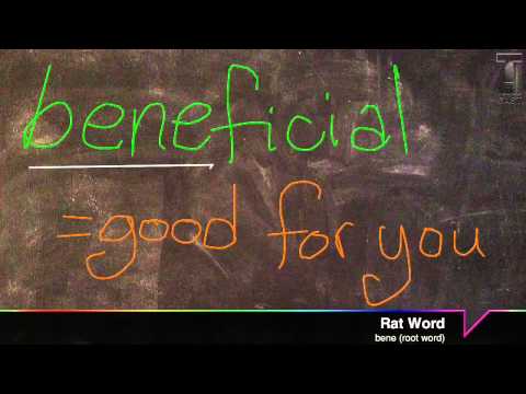 Rat Word: bene (root word)