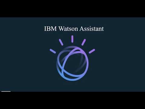 All about IBM Watson Assistant
