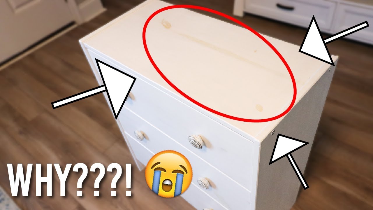 How to Battle Wood Bleed-Through/Wood Staining On Painted Furniture