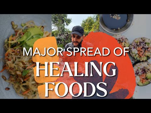 Major Spread Of Healing Foods