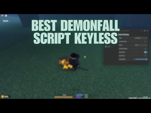 Demon Fall Script Free 2024 | Dupe | Auto Farm Trinkets | Auto Raid | INF HP | INF XP