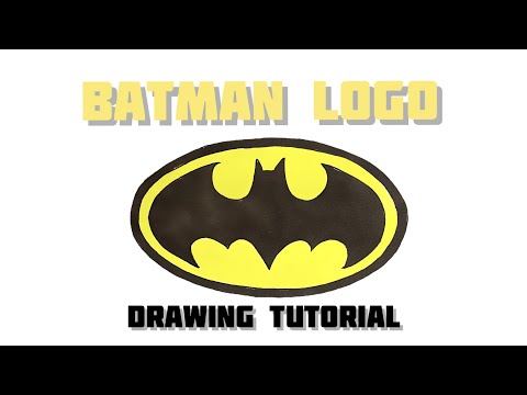 Creating Batman Logo Picture – Drawing Tutorial of Symbol of Justice and Vigilance in Minutes