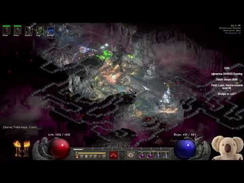 Twitch stream 0696 2025-06-25 D2R, LoD