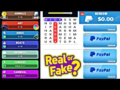 Make Money Word Search Real Or Fake |Make Money Word Search Withdrawal Proof | Word Search App 2024