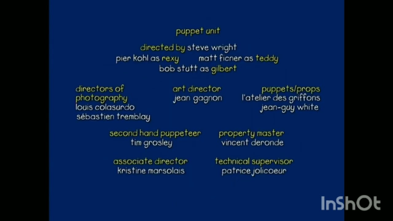 Caillou Credits (2002)