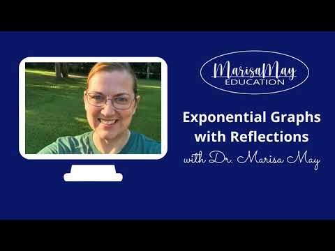 Graphing with Desmos | Exponential Functions | Reflect about Y-Axis