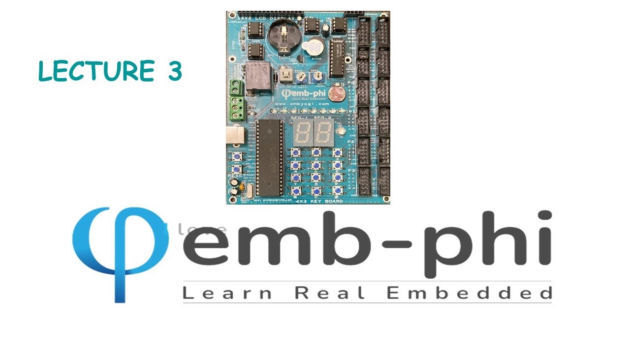 Lecture 3 | How microcontroller works | Learn Real Embedded with EMB-PHI.