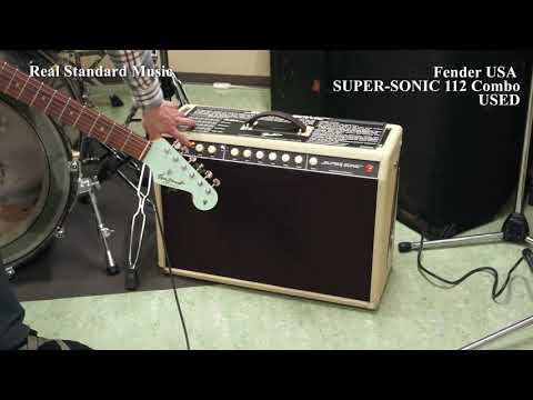 Fender Super-Sonic 112 Guitar Combo Amp - ranked #223 in Combo Guitar ...