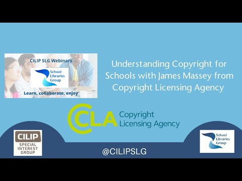 Understanding Copyright for Schools | CILIP School Libraries Group Website