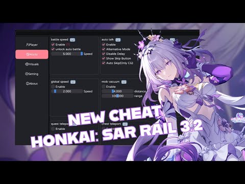Honkai: Star Rail 3.2 Free Cheat 2025 | HSR Hack | Auto Puzzle, ESP, QuestTeleport, Killaura