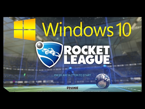 How to Open Rocket League on Windows 10 [1440p/60]