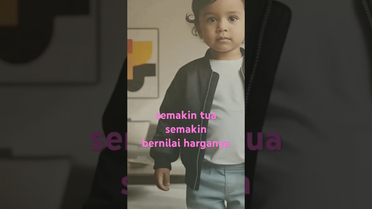 semakin tua semakin bernilai harganya