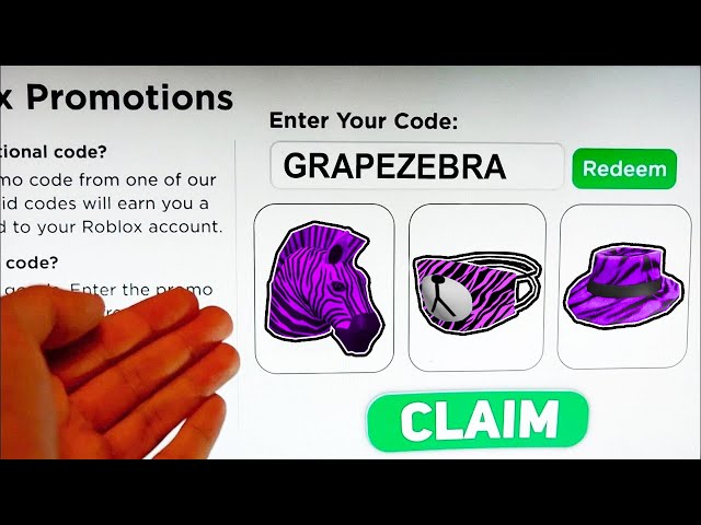 Roblox promo codes in June 2022: Active codes for free rewards