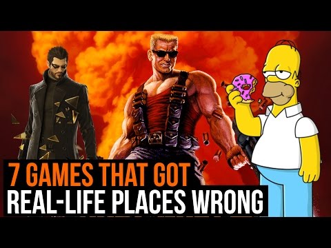 7 Games That Got Real Life Places Wrong