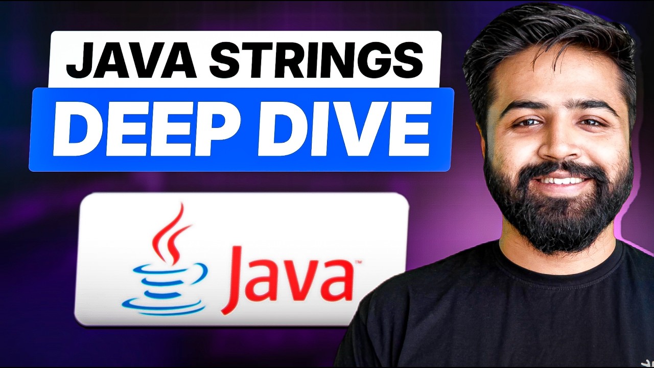 Java Strings | String Pool, Immutability, Internals | Java Full Course #25