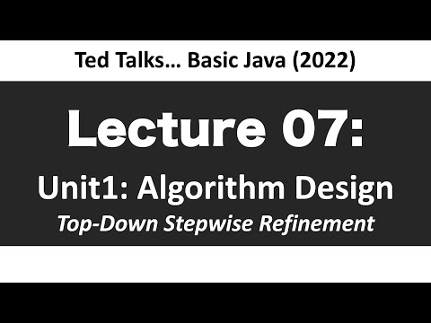 CSCI1583 - Lecture 07: Topdown Stepwise Refinement