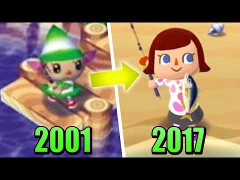 Evolution of Animal Crossing Games (2001 - 2017) | Pocket Camp Update