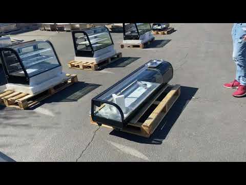 60 inches Curved Glass Refrigerated Sushi Case