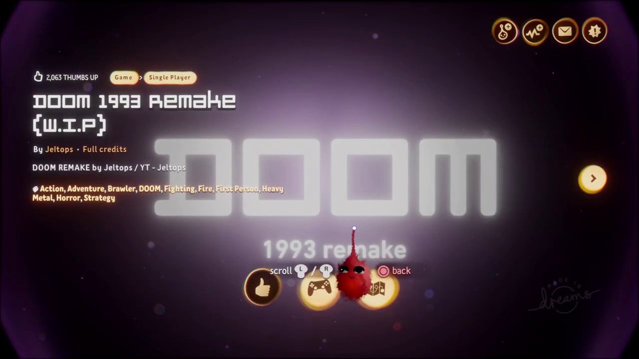 Dreams - project Doom 1993 Remake
