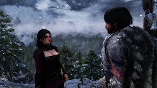 Skyrim - Talion and Serana - Journey to Ancestor Bald - SDA MOD at ...