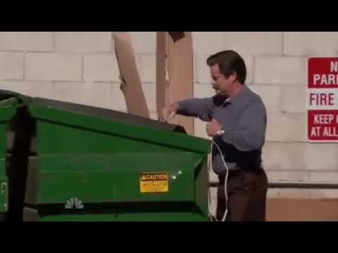 Man throws computer in trash - Meme