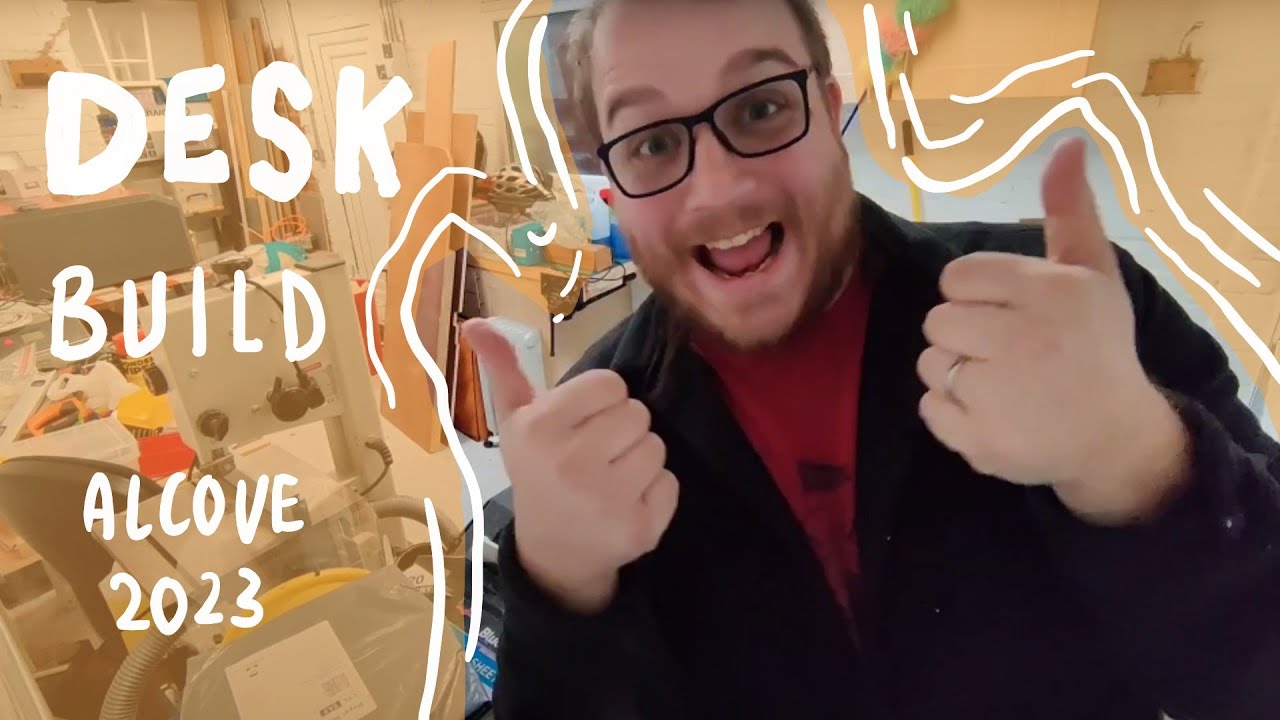 Building a simple Alcove Desk for my workshop.