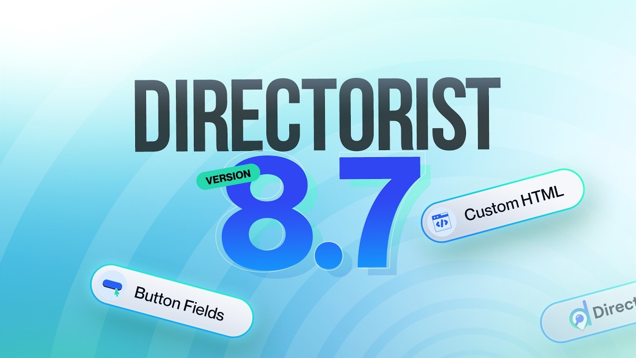 Directorist v8.7 Breakdown | Custom HTML & Button Fields