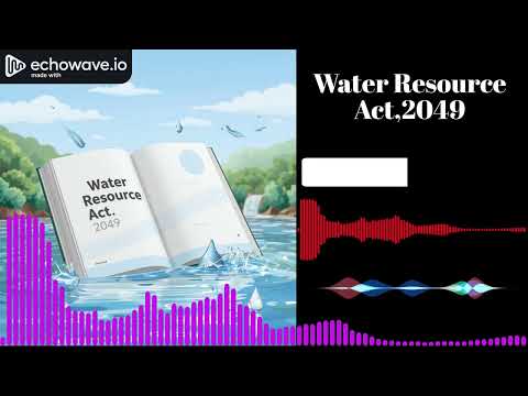 water Resource Act,2049